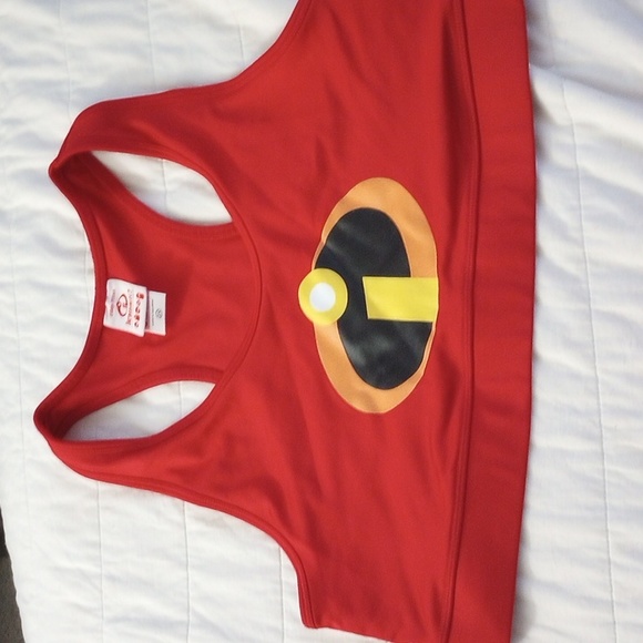 Disney | Intimates & Sleepwear | Incredibles Sports Bra | Poshmark
